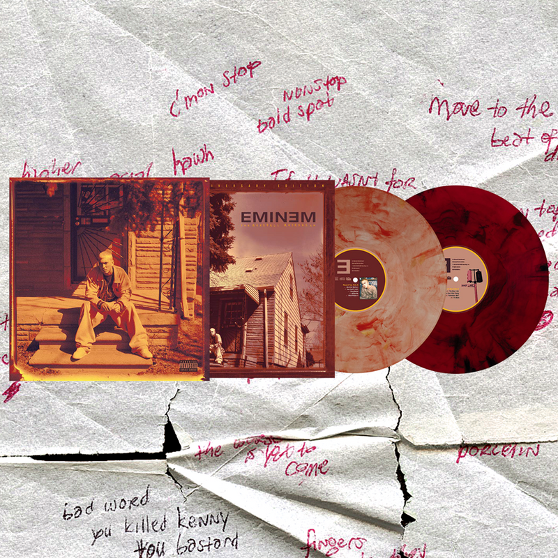 The Marshall Mathers LP 25th Anniversary Edition 2LP (Marble Exclusive ...
