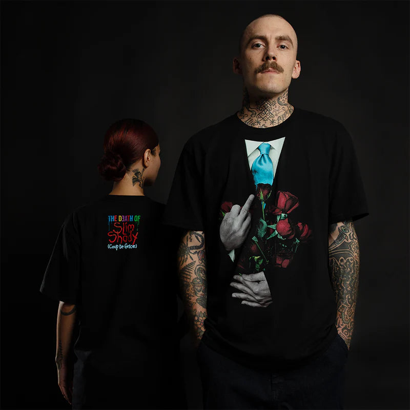 TDOSS Middle Finger Roses T-Shirt - Eminem UK